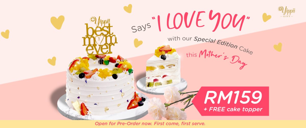 Yippii Gift | 2021 Special Edition Mother's Day Cake - Fruity Chunk Mi ...