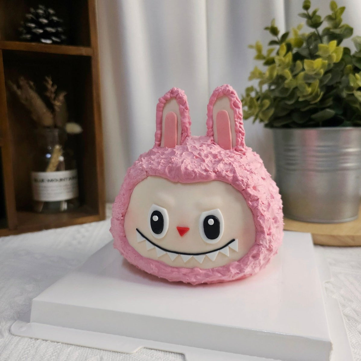 Labubu Pink Cake 4 Inch — YippiiGift