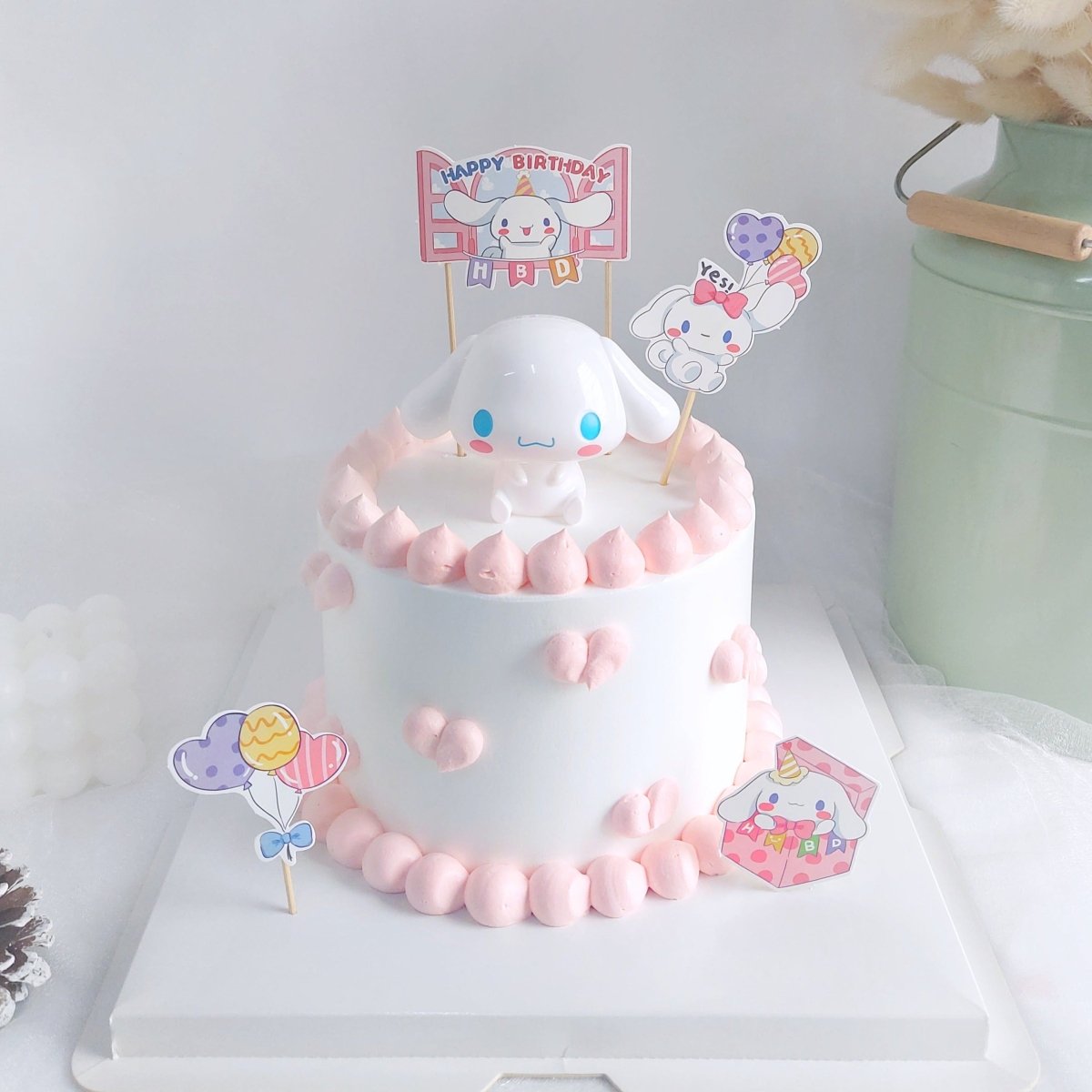 Cinnamoroll Cake Pink 6 Inch For Kids Birthday In KL | YippiiGift