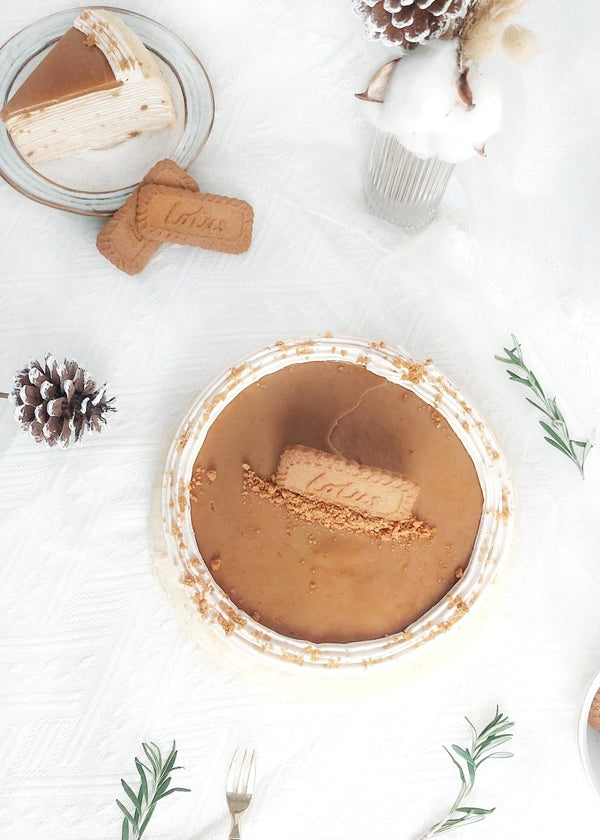 Lotus Biscoff Cake Mille Crepe Online Delivery | YippiiGift