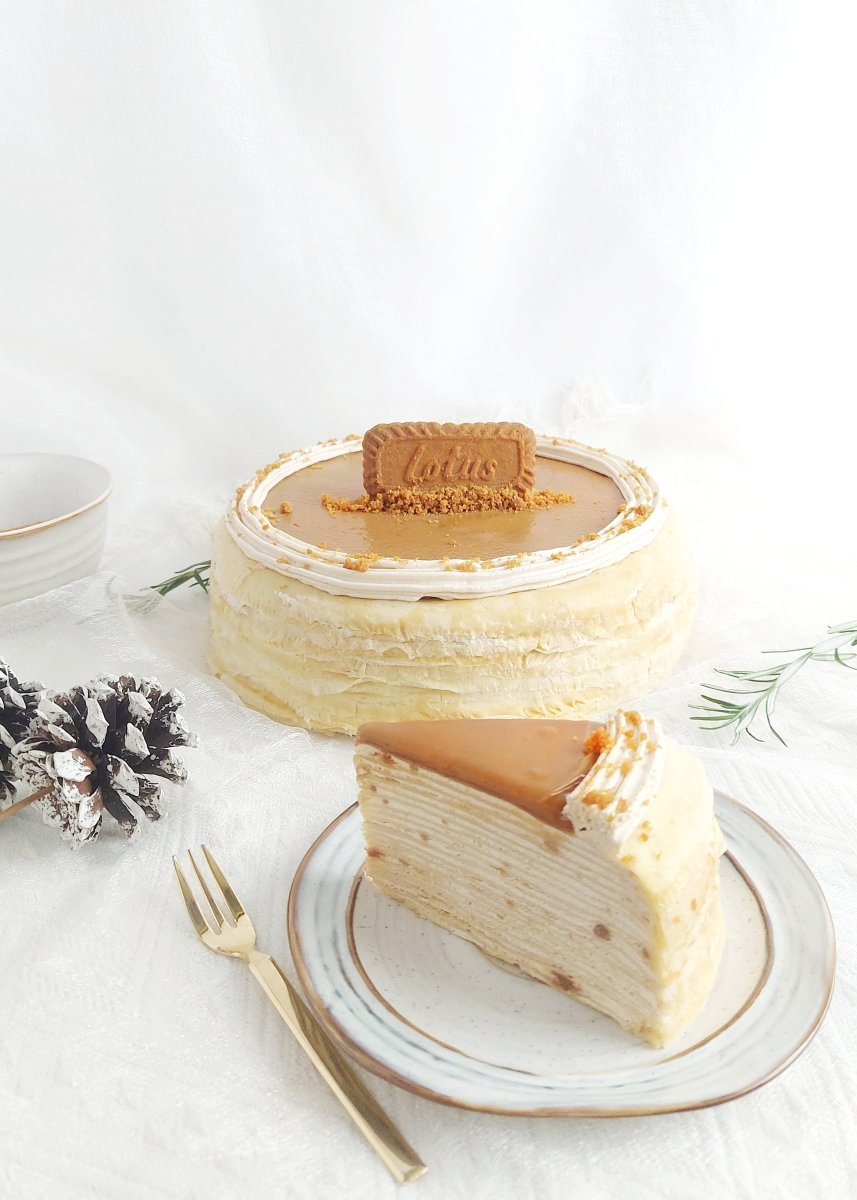 Lotus Biscoff Cake Mille Crepe Online Delivery | YippiiGift